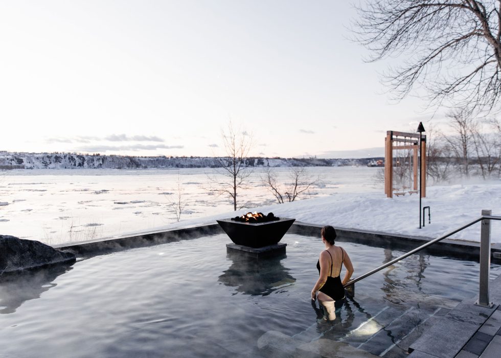 Vieux-Québec - Galerie photos - Strøm spa nordique Vieux-Québec